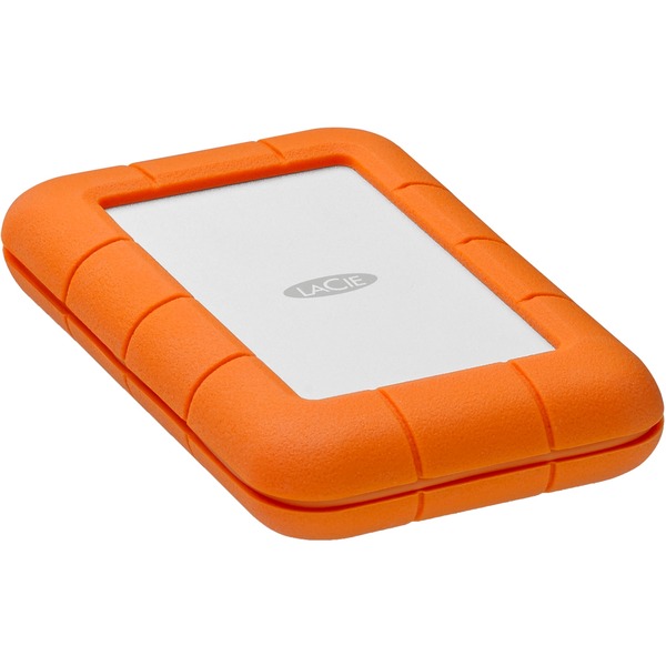 LaCie Rugged SECURE 2 TB externe harde schijf Wit/oranje, STFR2000403 ...